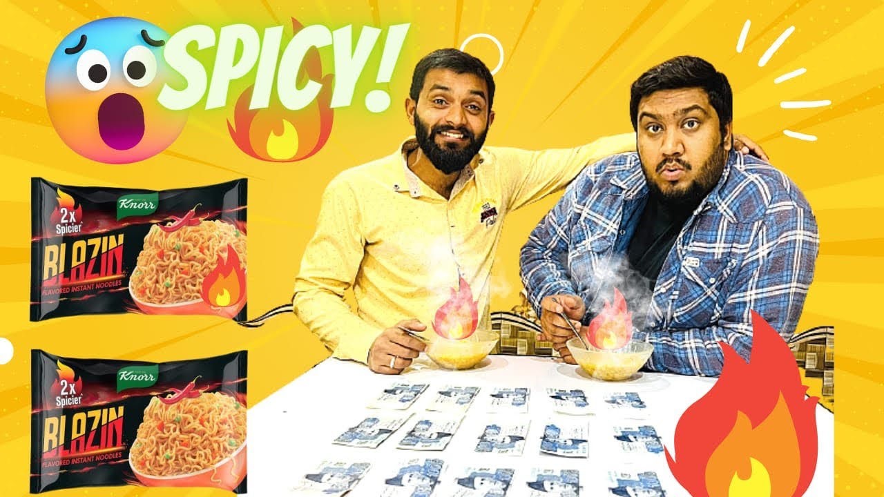 Extreme Eating Spicy Noodles Challenge 🥵 Youtube