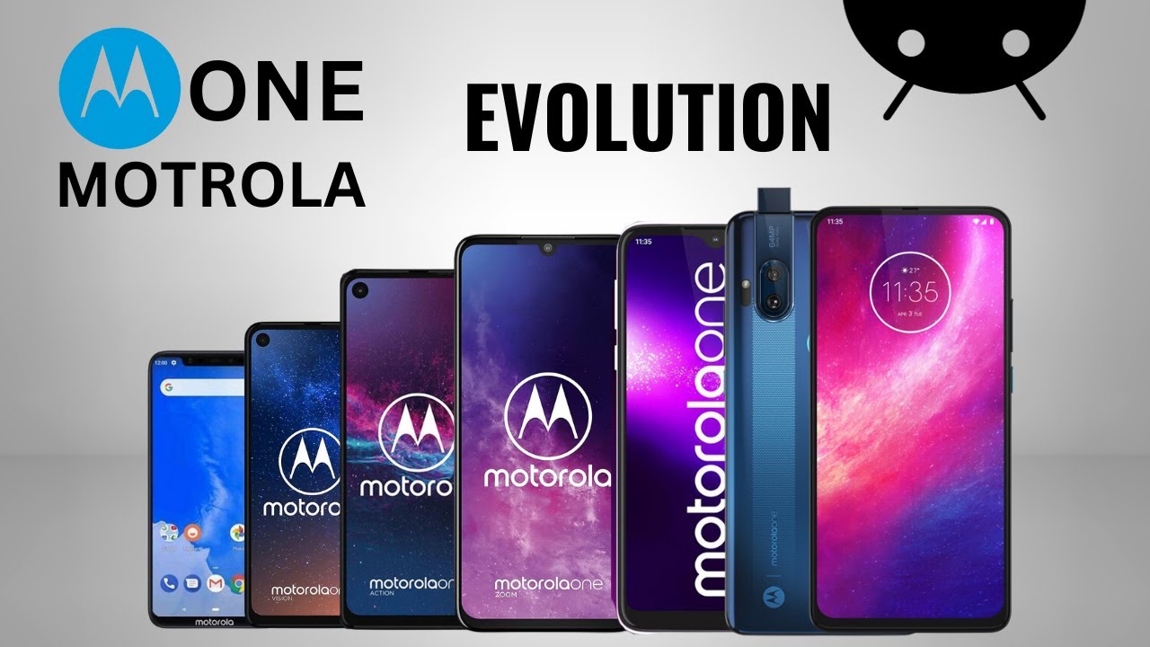 evolution of Motorola one Series - YouTube