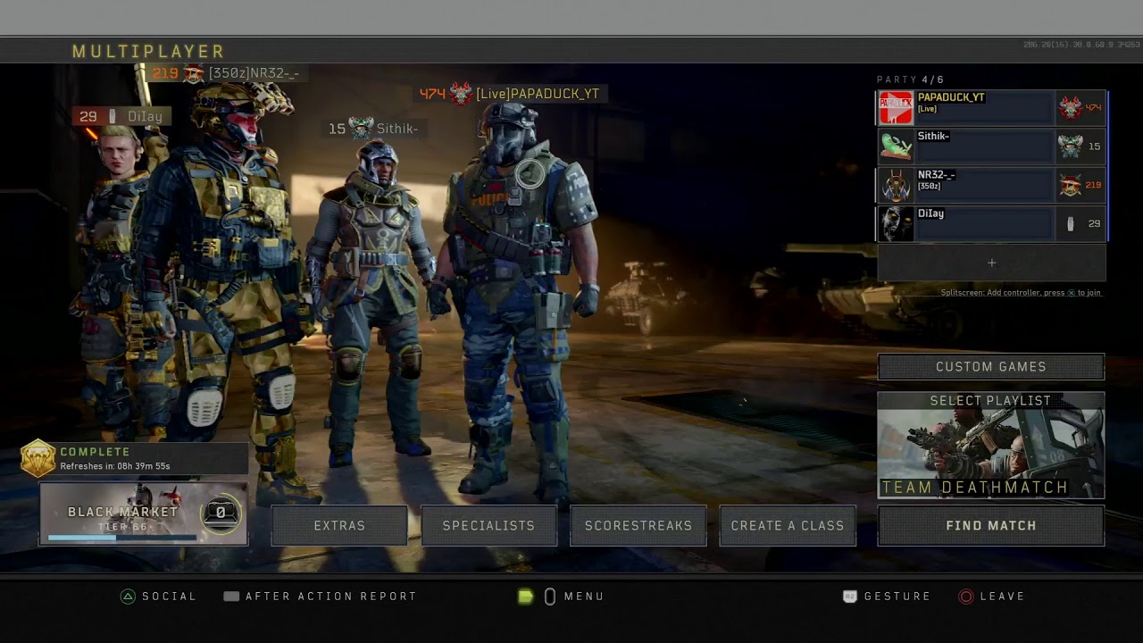 PAPADUCK_YT ! We Live? !!BO4 - YouTube