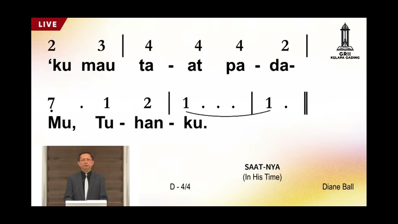 In His Time (Diane Ball) - YouTube