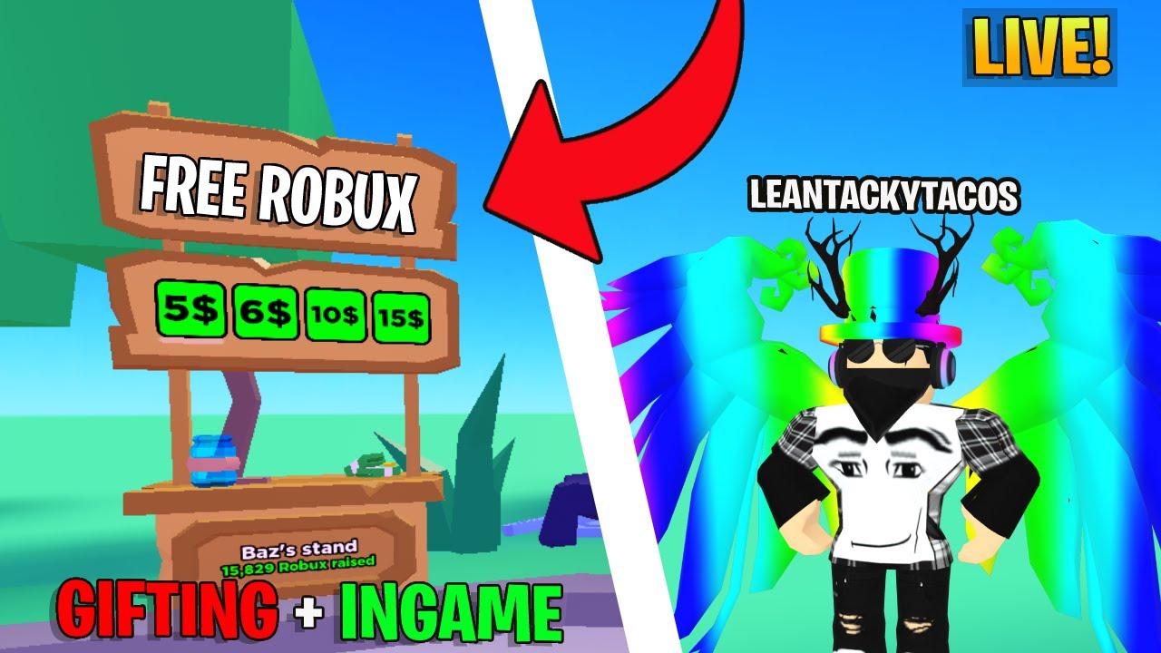 *LIVE* Pls Donate Free Robux Giveaway! On the road to 500 Subs! - YouTube