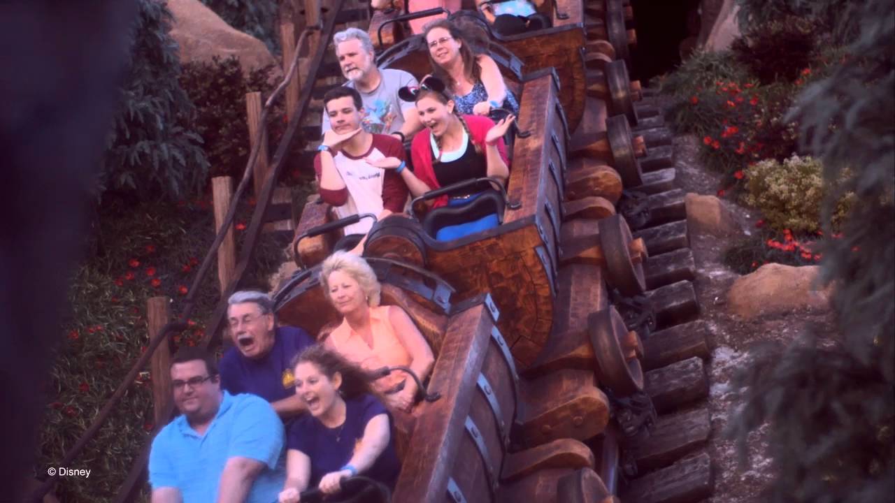 PhotoPass Seven Dwarfs Mine Train On-Ride Video - YouTube
