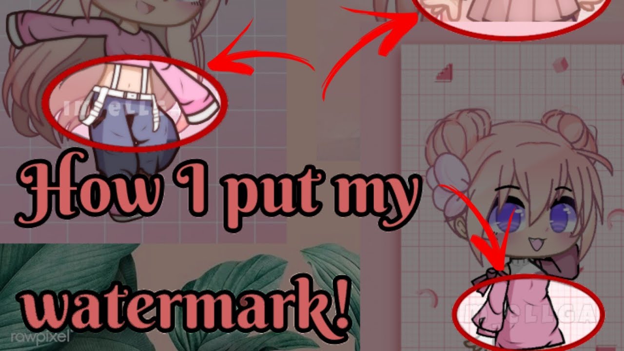 How to put watermark on pictures // Two different types on how to put ...