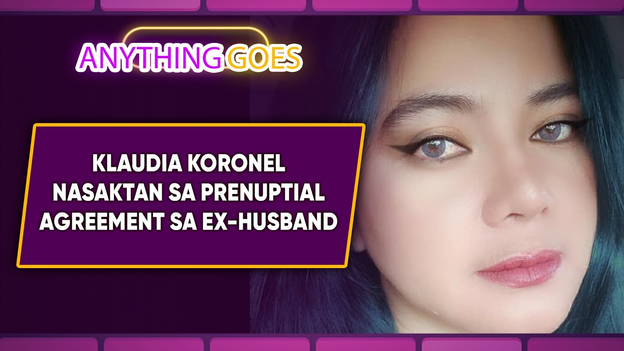 Klaudia Koronel nasaktan sa prenuptial agreement sa ex-husband ...