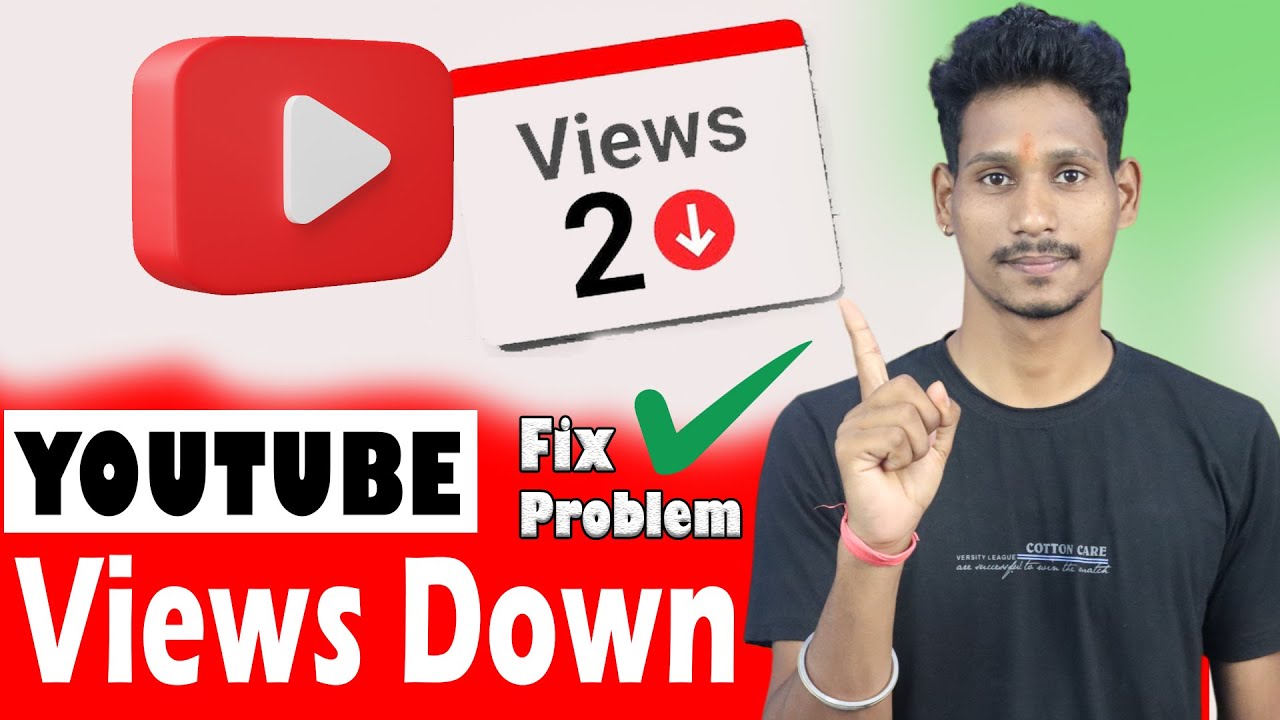 Youtube Views Down Problem Solution | Youtube Video Views Kaise Badhaye - YouTube