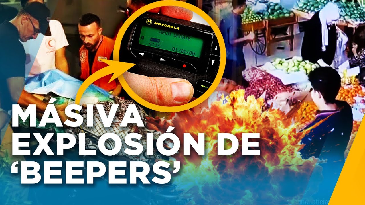 ¿Nueva guerra? Hezbollah acusa a Israel de masiva explosión de 'beepers ...
