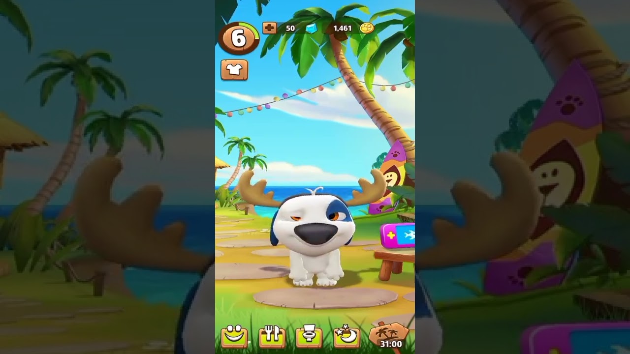 My Talking Hank Games With Fun - YouTube