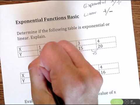 Exponential Basics - YouTube