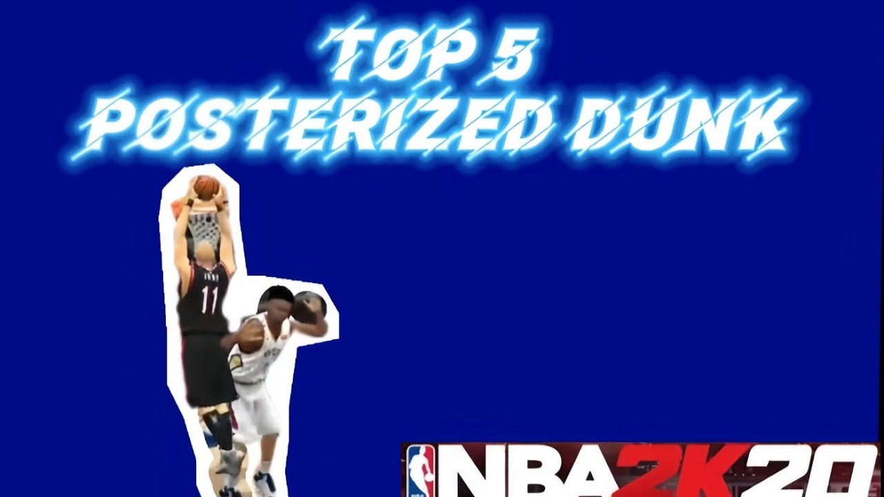 TOP 5 POSTERIZED DUNK — NBA2K20MOBILE - YouTube