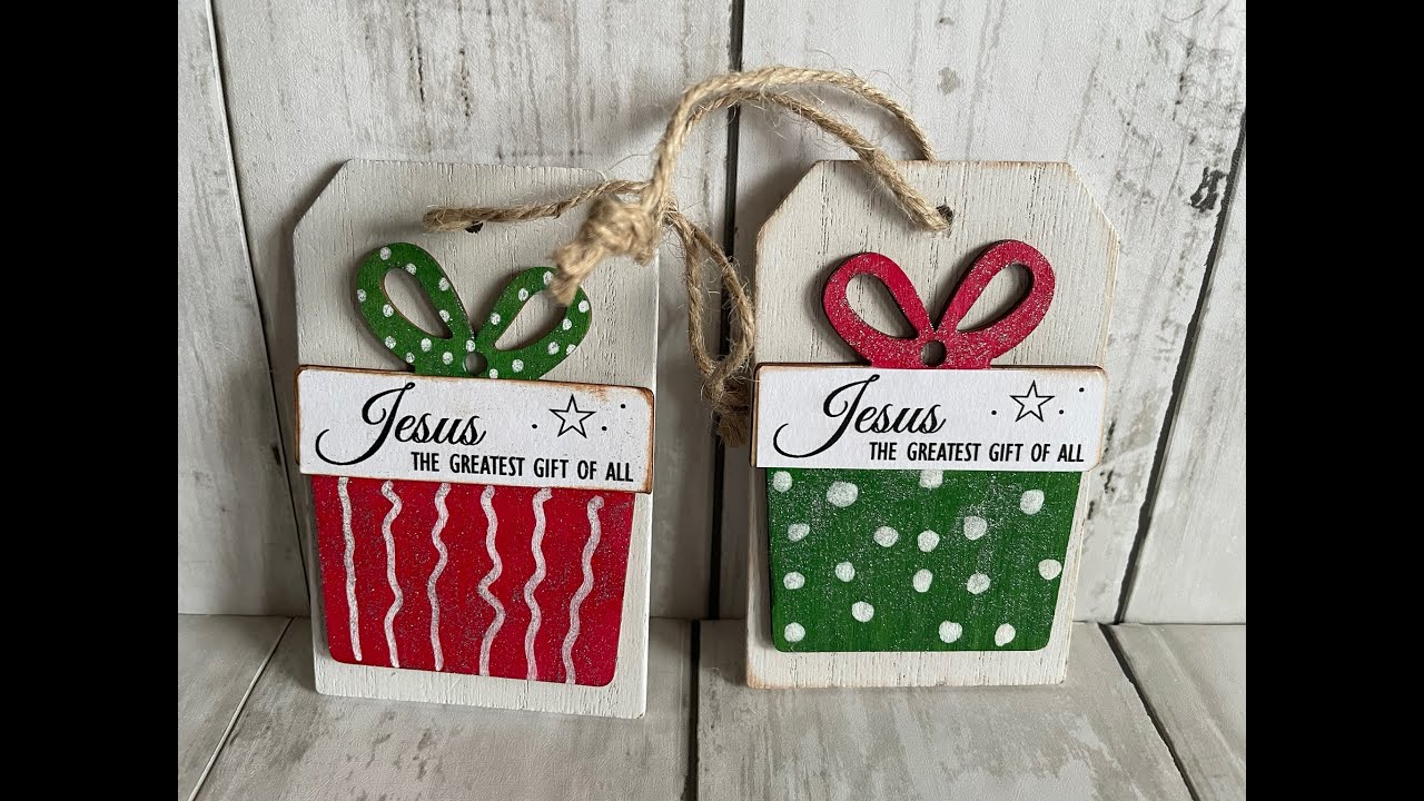 Jesus! The Greatest Gift of All Ornament! - YouTube