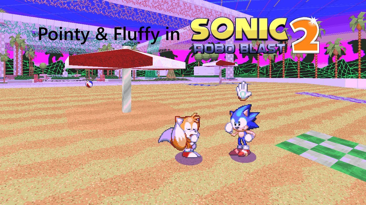 SRB2 Short rants: Pointy Sonic & Fluffy Tails V1 - YouTube
