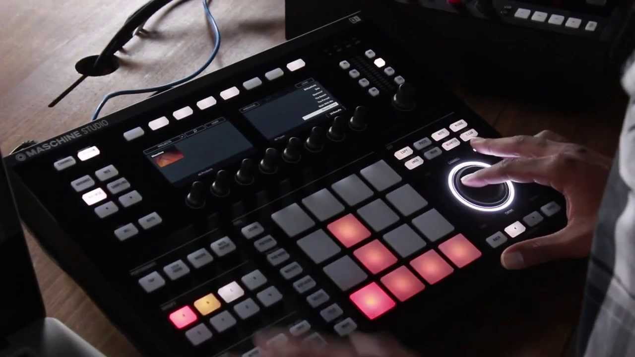 Maschine Studio + Maschine 2.0 = Great Msuic - YouTube