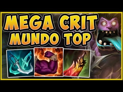 WTF! BREAK THE META!? NEW HIDDEN OP MUNDO BUILD!? MUNDO SEASON 10 TOP ...