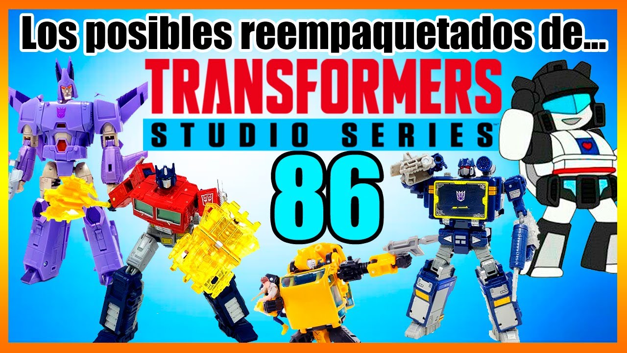 Los Posibles Reempaquetados en Studio Series 86 🤔 Colaboración con Jazz ...