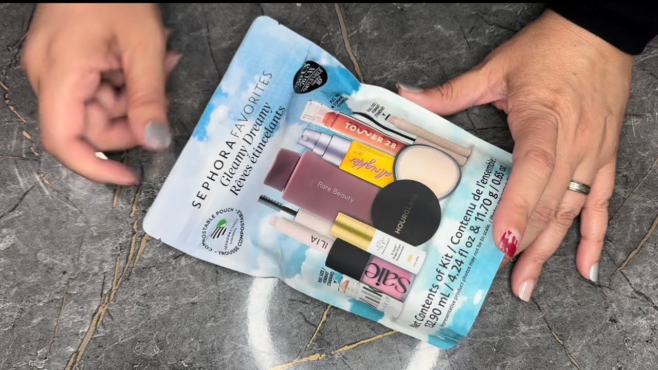 Are you worth it? Sephora favorites, gleamy dreamy makeup kit - YouTube