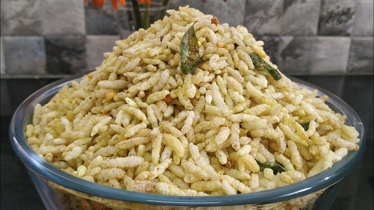 புது விதமான ஸ்நாக்ஸ் செய்யலாமா?/Green Aval Pori/snacks recipe in tamil ...