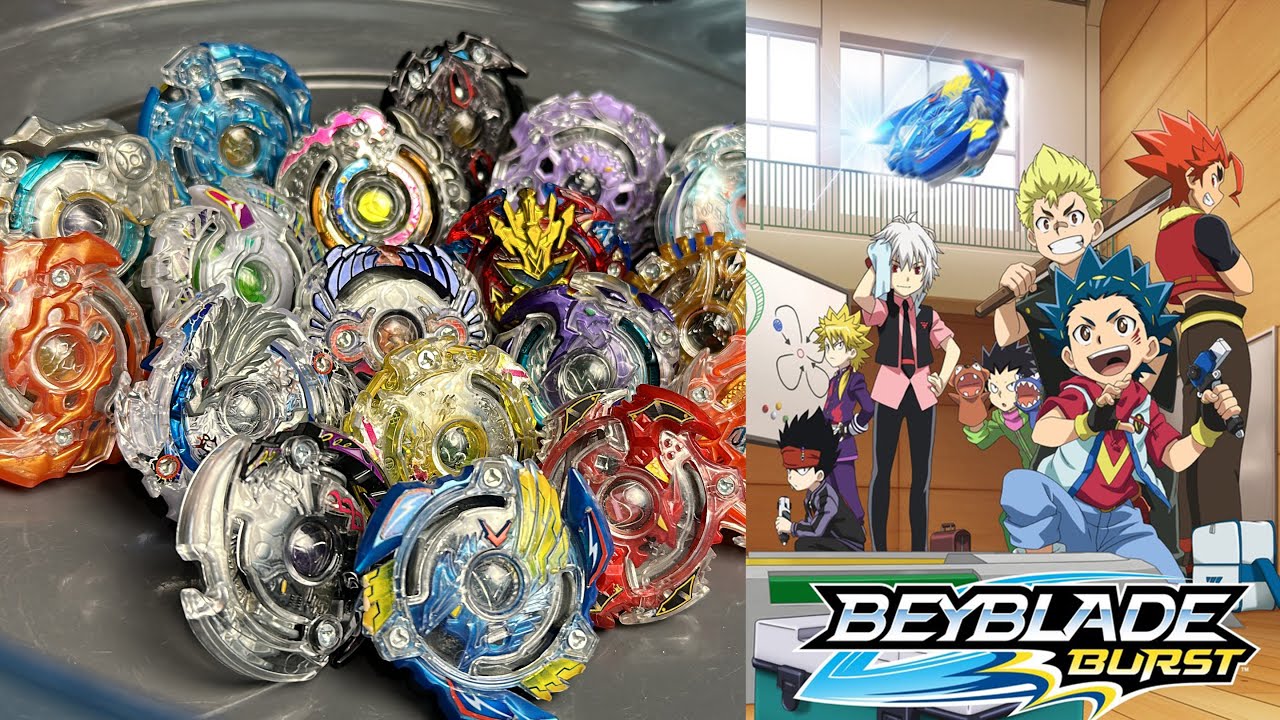 Beyblade Burst Season 1 Marathon Battle! (Dual Layers) - YouTube