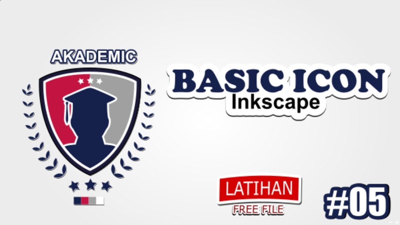Tutorial Inkscape 14/50 : Membuat Desain Vector Icon Bahasa Indonesia ...