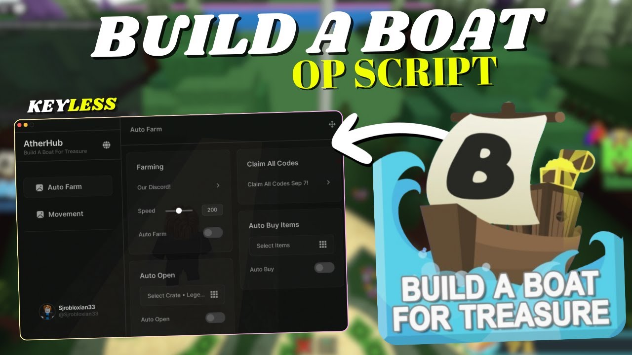*NEW* Build A Boat For Treasure Script | Pastebin 2025 - YouTube