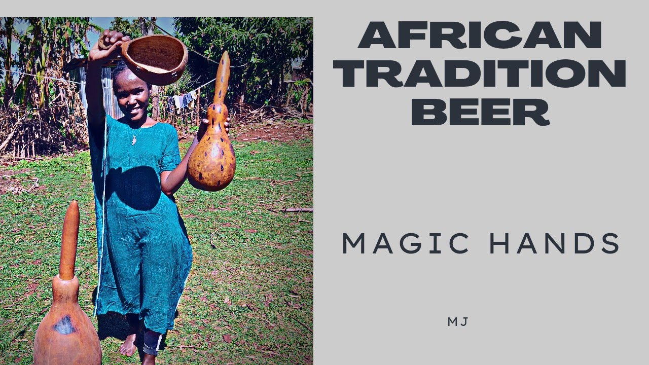 African Village Life/Making Kenyan traditional beer with my Grandma🥰♥️ ...