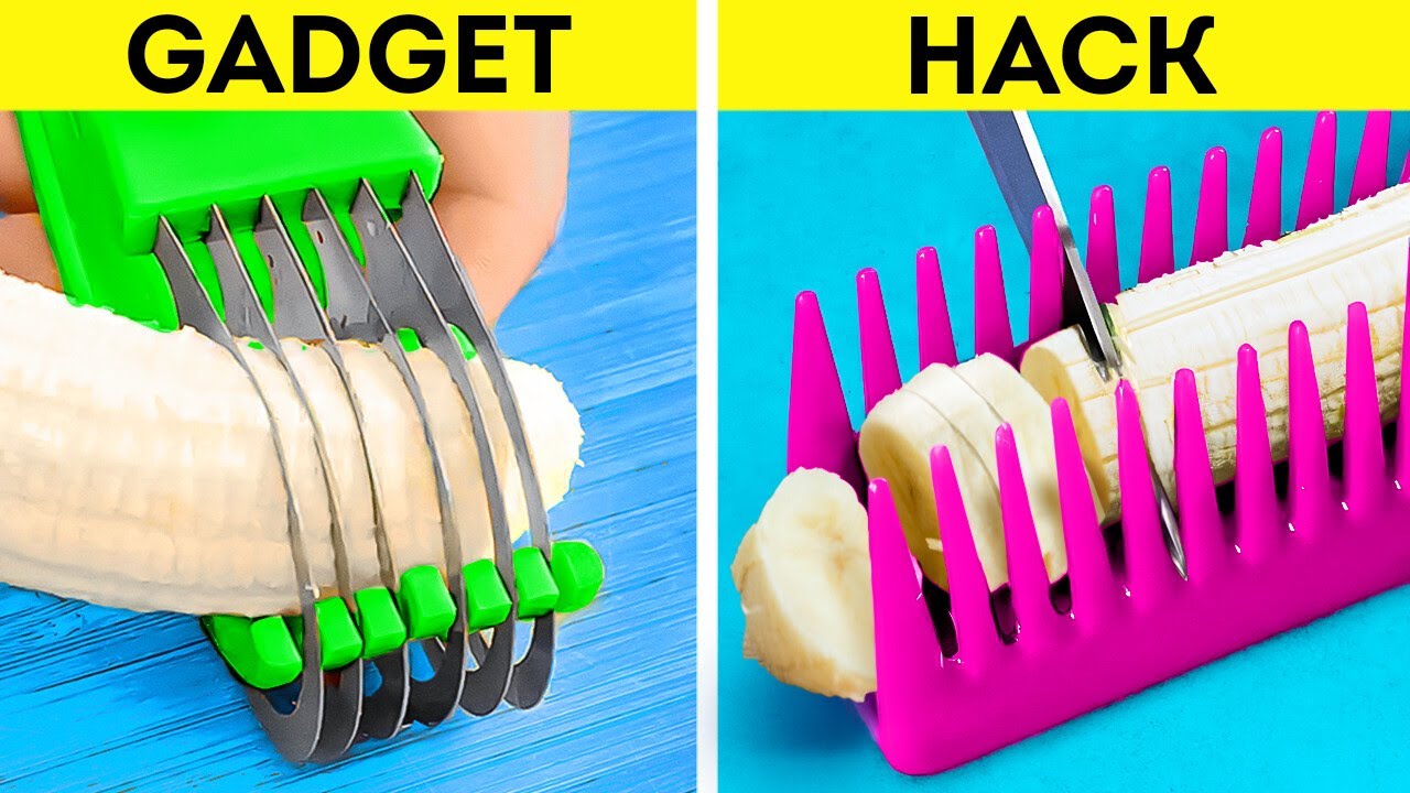 Gadgets vs Hacks 🔪😎 Cooking Secrets You Definitely Need To Know - YouTube