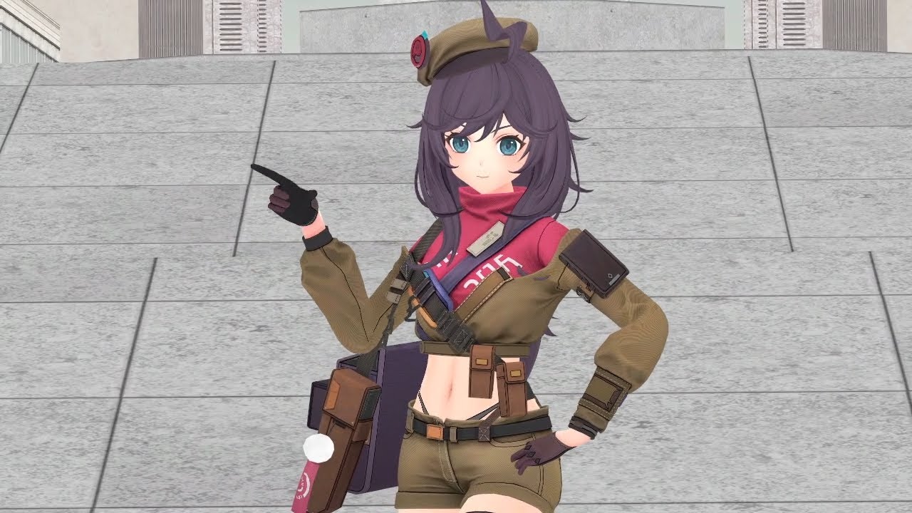 Garry's mod - Girls Frontline 2 - Ksenia - MMD Dance (No Sound) - YouTube