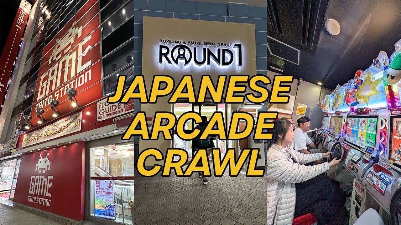 Japanese Crane Games & Claw Machines Tour | Round 1, Taito & Namco ...