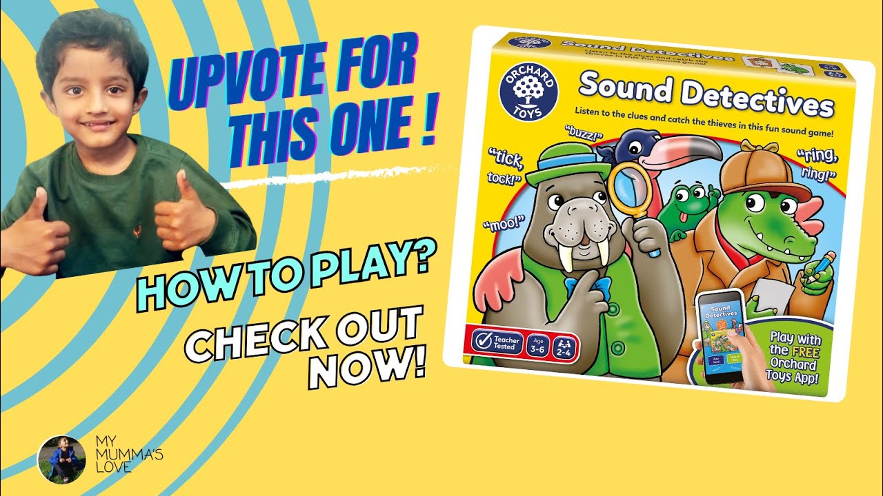 Demo: Orchard Toys Sound Detectives | Educational Board Game | Suitable ...