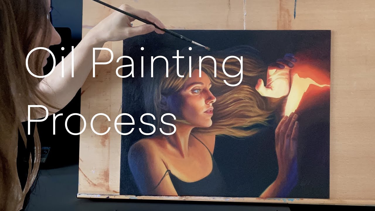 Painting Face, Hands and Light - Oil Painting Process - YouTube