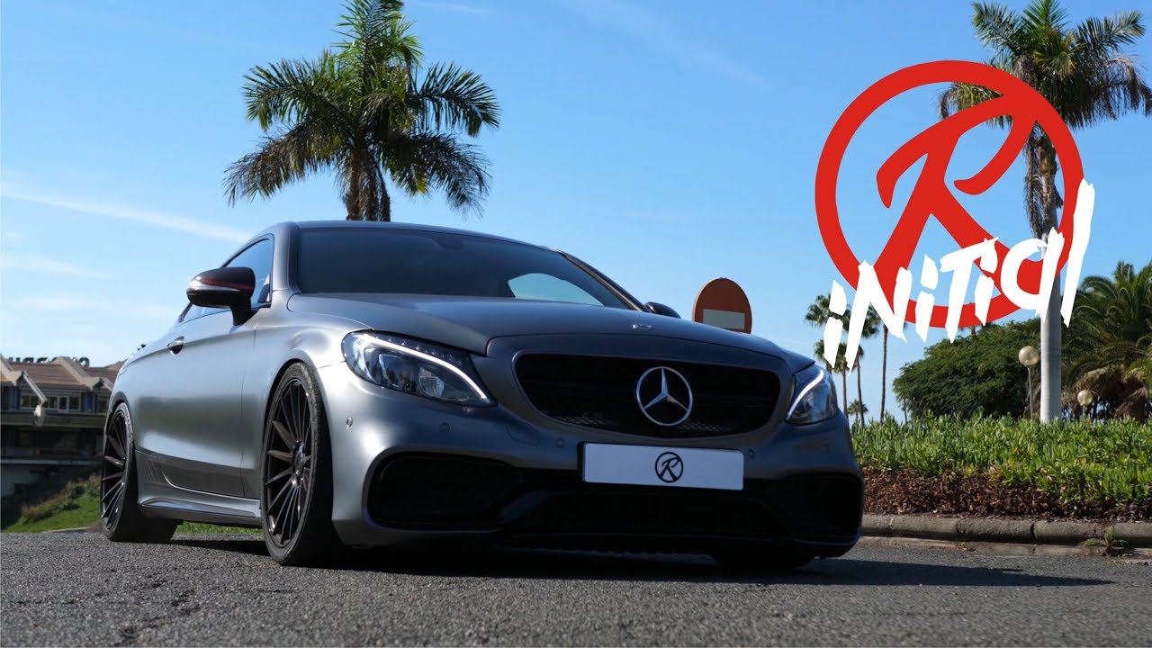 Mercedes w205 C200 (Stance) Initial R - YouTube