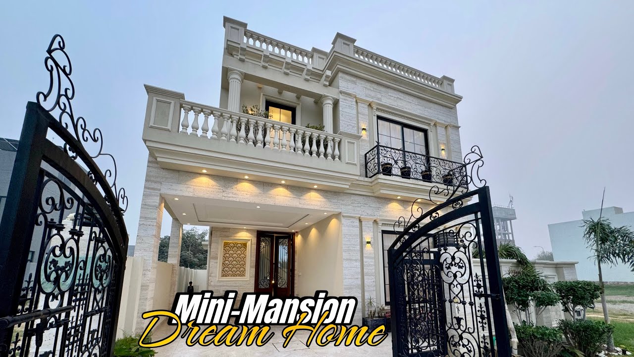 Luxurious 8 Marla Mini-Mansion For Sale in Dha Lahore - YouTube
