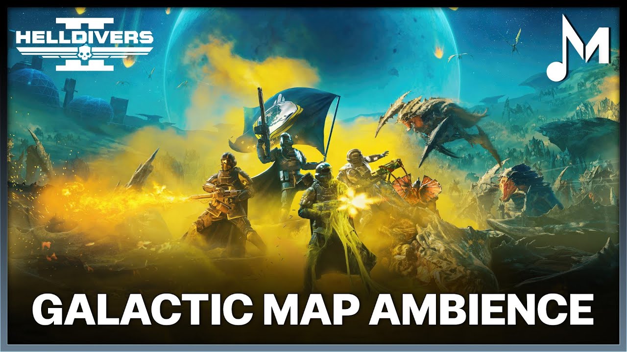 04. Galactic Map Ambience - Helldivers 2 (2024) OST Official Soundtrack ...