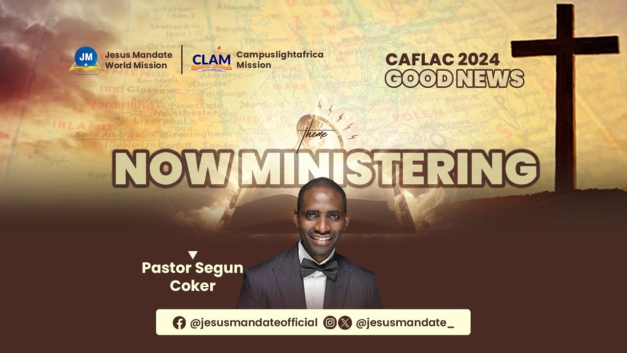 Pastor Segun Coker's Ministration at CAFLAC 2024 (Day 2) - YouTube