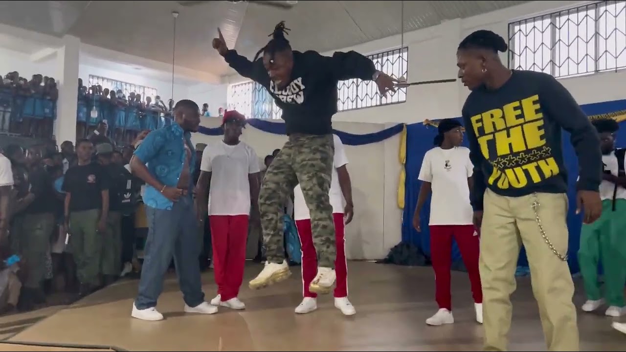 Dwpacademy, Dancegodlloyd and Afrobeast dance performance at Ofori ...