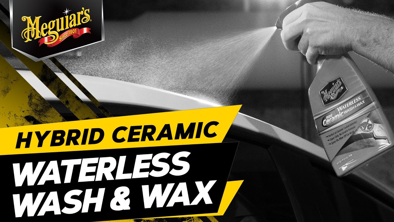 Meguiar’s Hybrid Ceramic Waterless Wash & Wax - Waterless Car Wash for ...