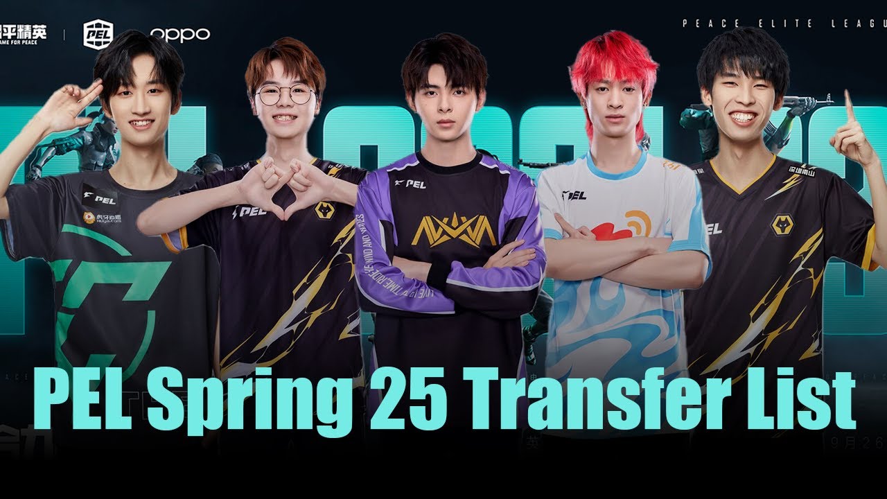 PEL Spring 2025 Season 1 Trasfer List! PEL Auction 2025!Esports Podcast ...