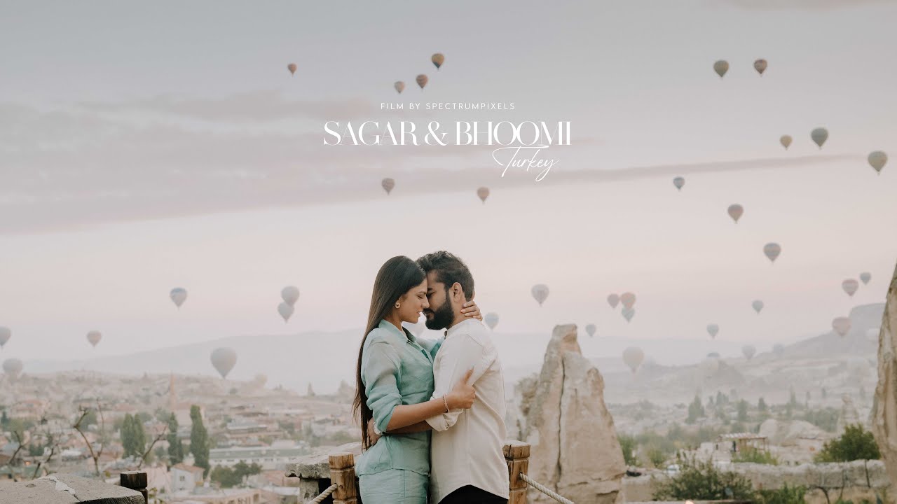 SAGAR & BHOOMI | PREWEDDING TEASER | TURKEY - YouTube