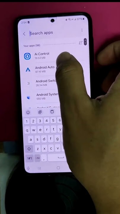 Clear Android auto cache - YouTube