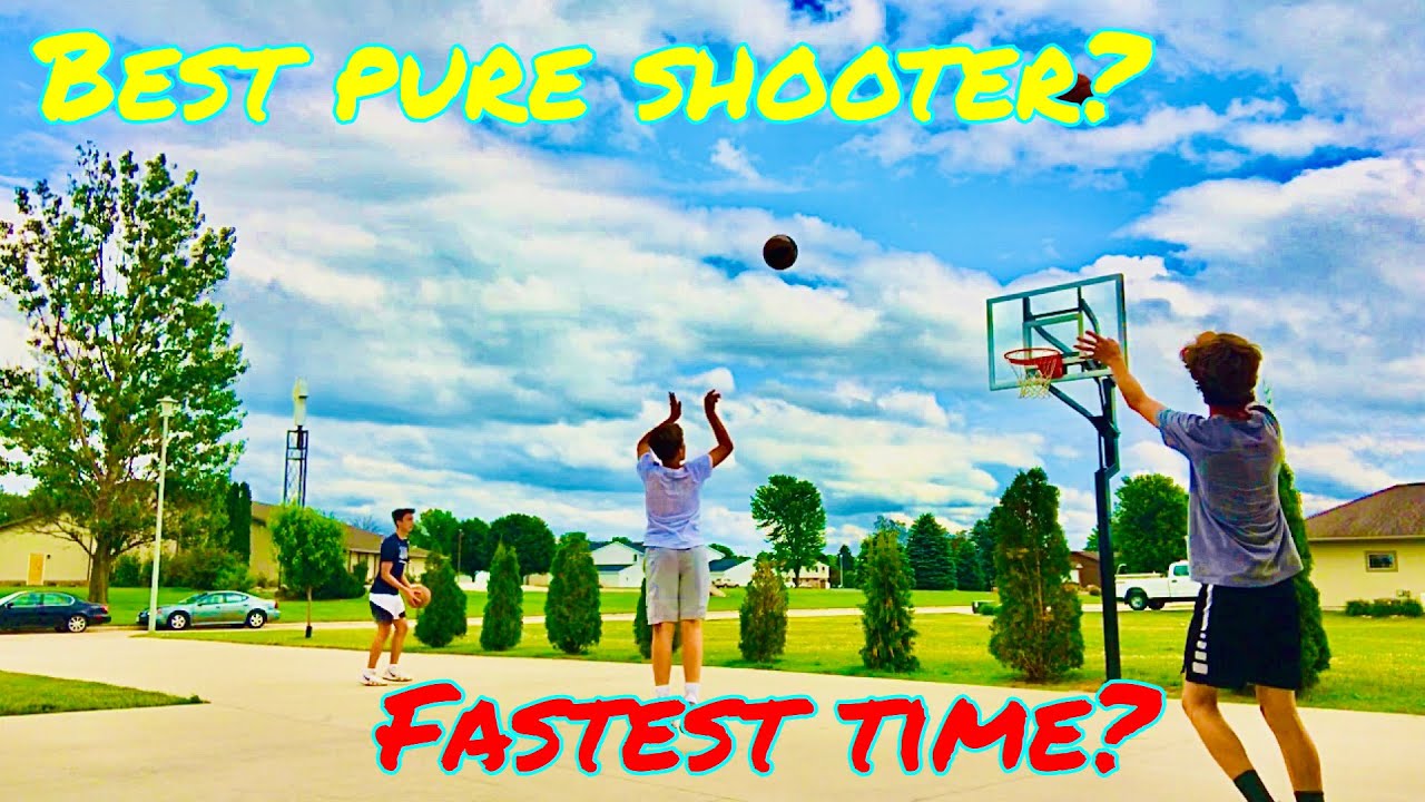 Timed Shooting Contest! 3’s, Midrange, and Layups! - YouTube