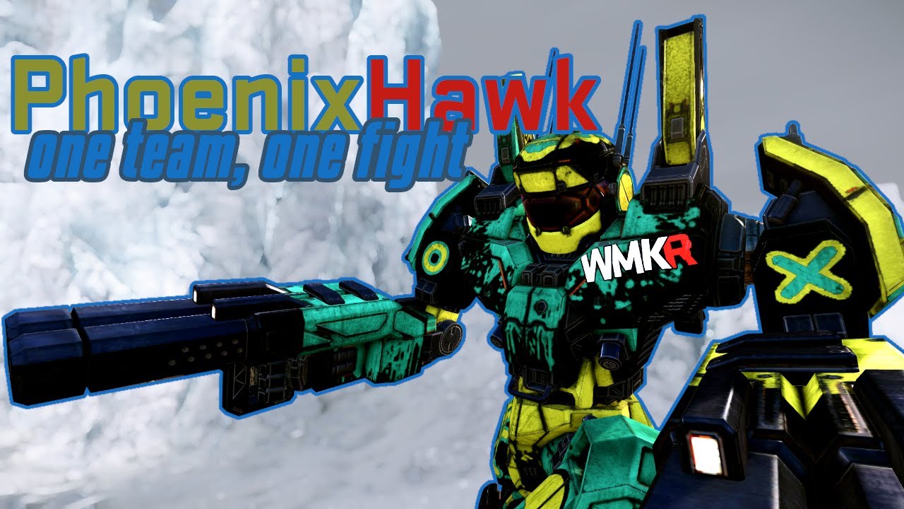 One Team, One Fight – Phoenix Hawk on Frozen City || MechWarrior Online ...