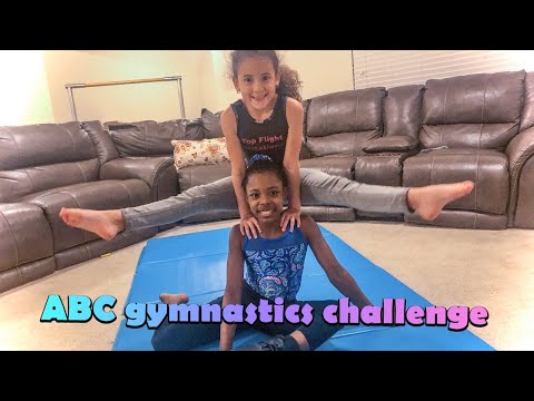 Check out our ABC Gymnastics Challenge! #Gymnast #GymnasticsChallenge