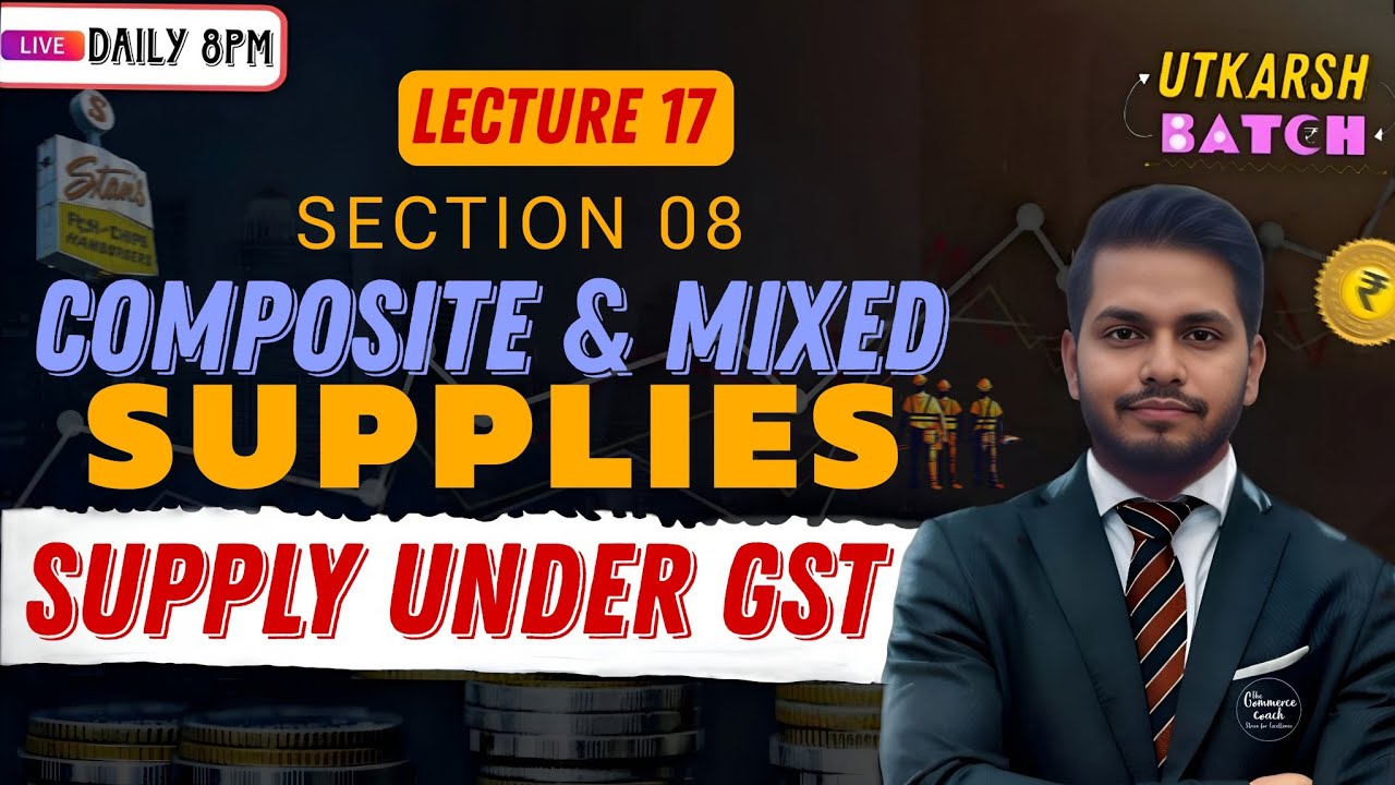 CMA INTER / CMA FINAL FREE IDT CLASSES | LEC - 17 | UTKARSH BATCH | THE COMMERCE COACH - YouTube