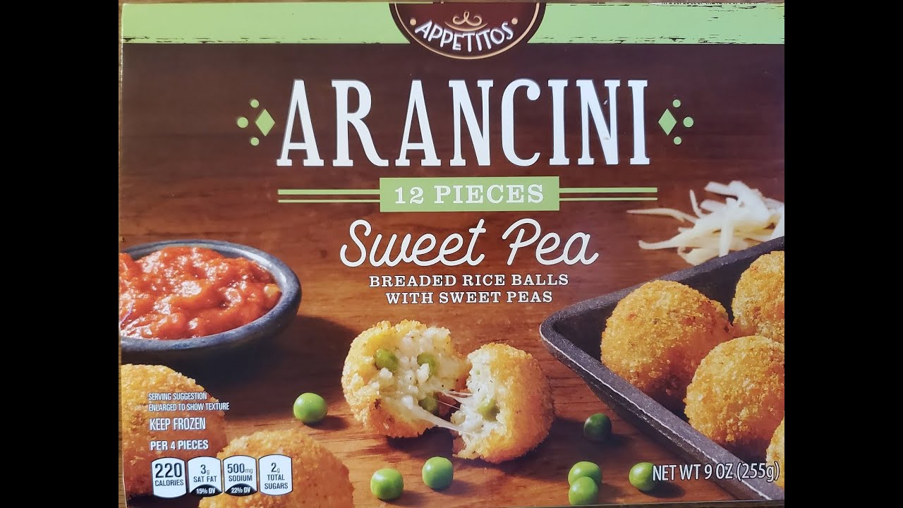 Appetitos Sweet Pea Arancini Brearded Rice Balls with Sweet Peas - YouTube