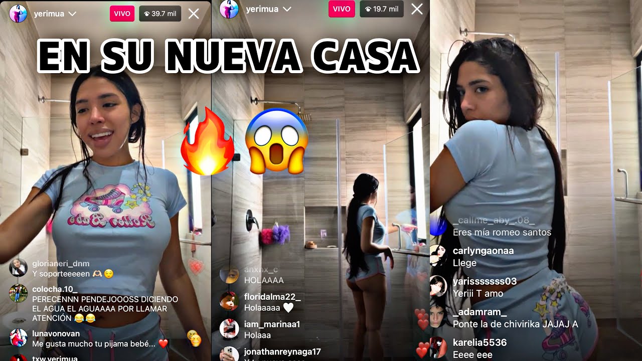 YERI MUA BAILANDO LOS PASOS PROHIBIDOS EN EL BAÑO DE SU NUEVA CASA # ...