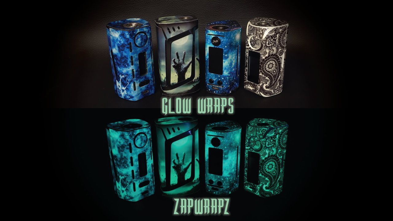 Glow wraps by Zapwrapz 360 degree view - YouTube