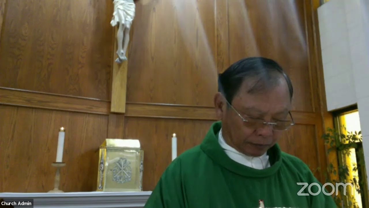Daily Mass Celebrated by Fr. Philip Le at 8:45 AM| Sundays 9:00 AM ...