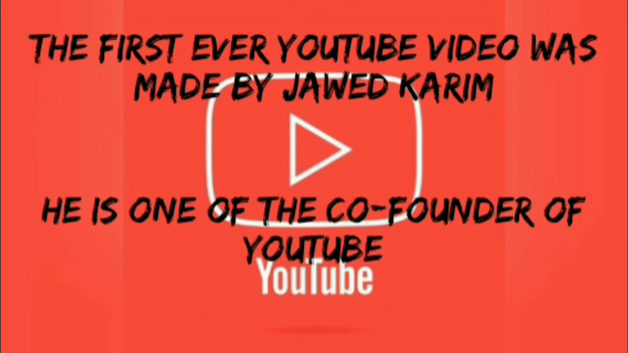 YouTube's First video - Me at the Zoo - YouTube