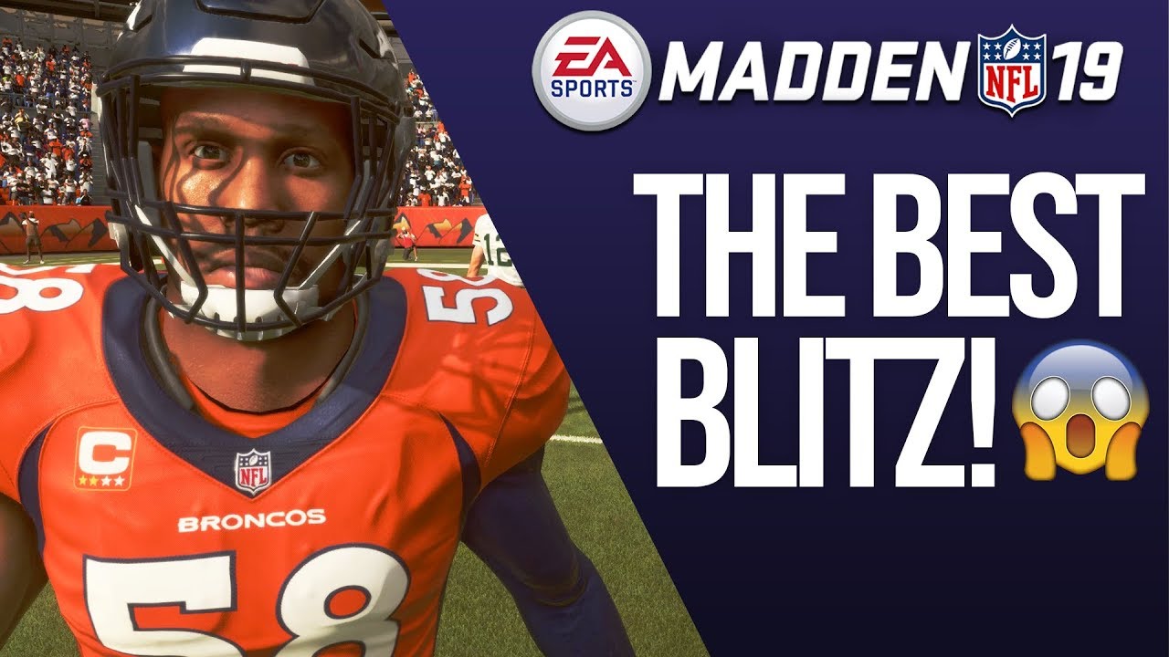 The BEST Blitz In Madden 19 - NO QB IS SAFE! - YouTube