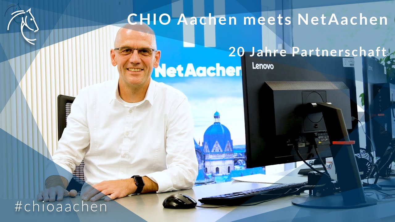 Was macht eigentlich NetAachen beim CHIO Aachen? - YouTube