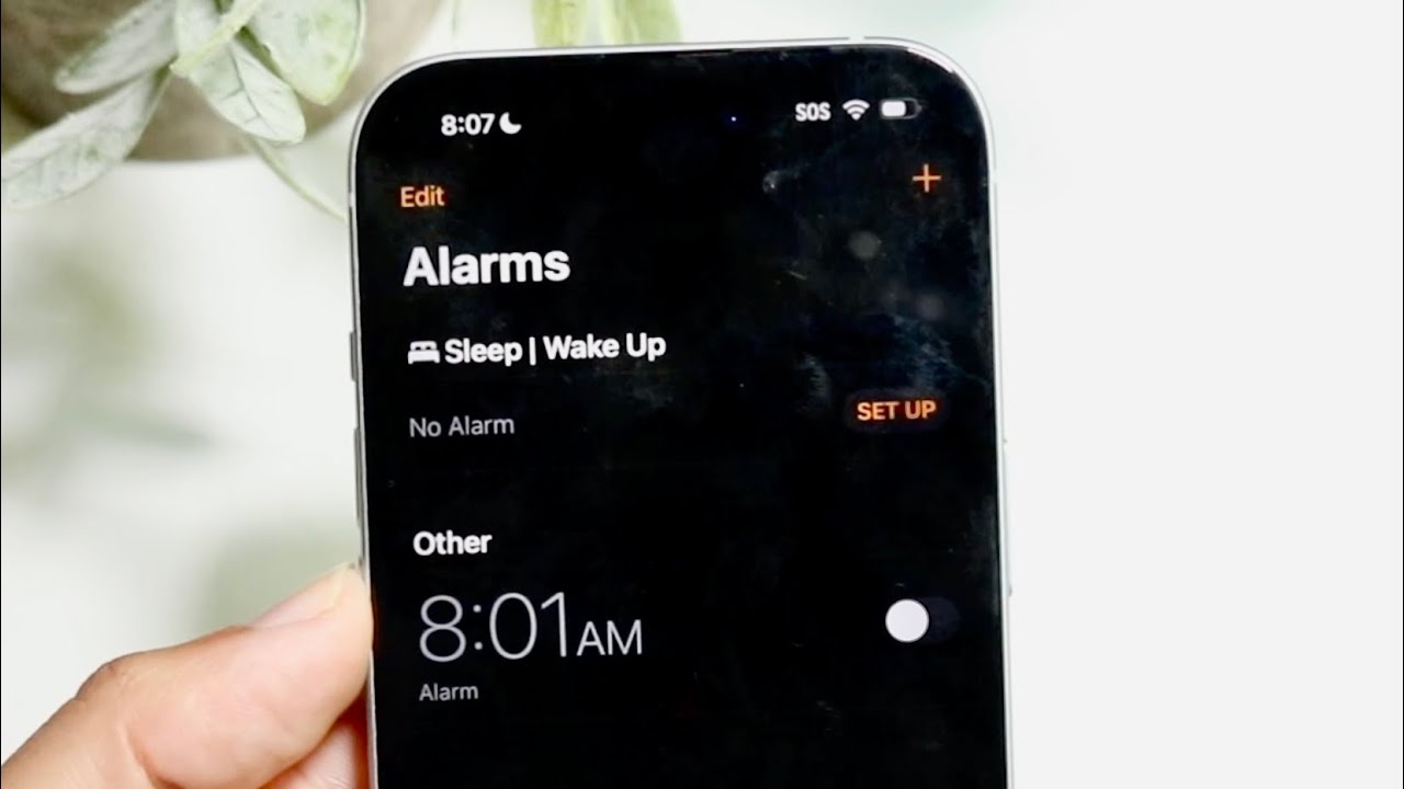 How To Set An Alarm On iOS 18! - YouTube